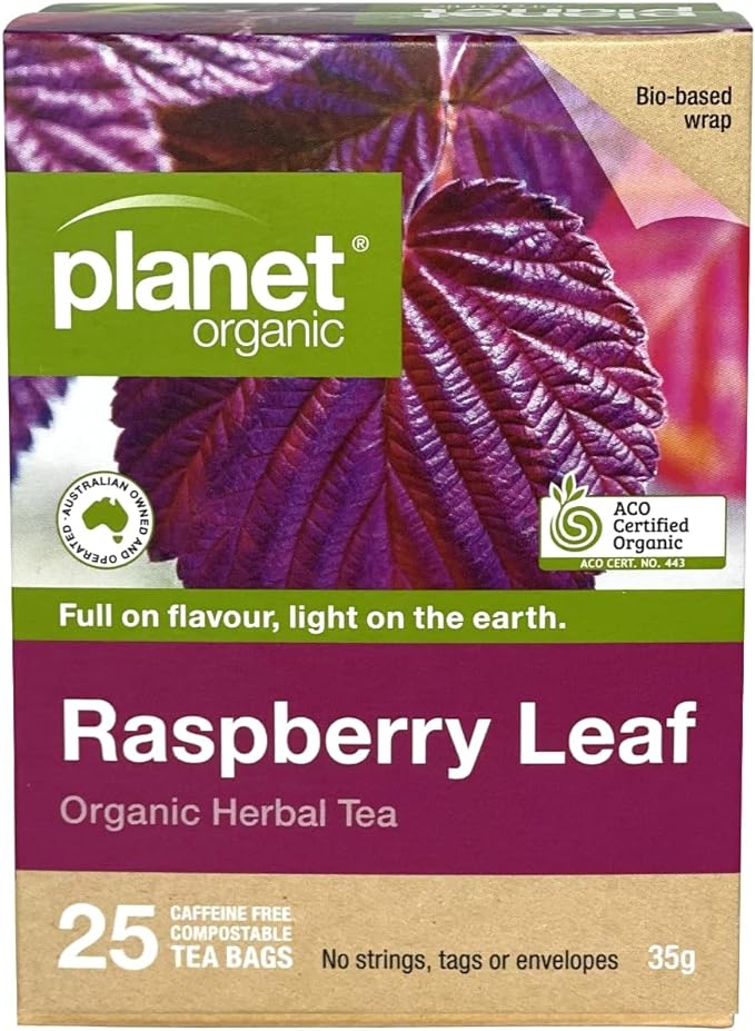 Plant Organic Raspberry Leaf Herbal Tea 25 Bags – Misty Mountain ...