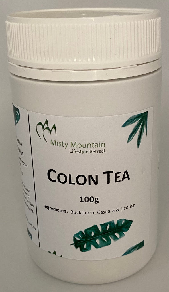 Misty Mountain Colon Tea 100g – Misty Mountain Lifestyle Shop