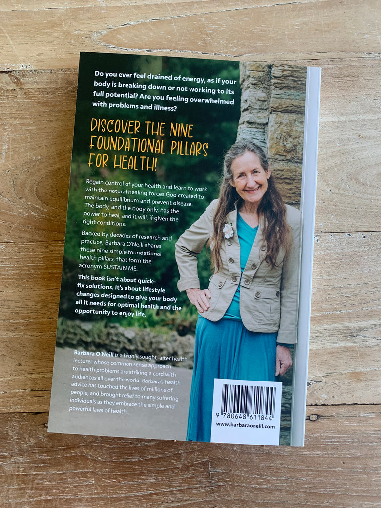 Book: SUSTAIN ME - A Handbook of Natural Remedies by Barbara O'Neill ...