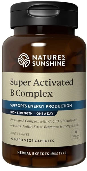Natures Sunshine Super Activated B Complex 90 Capules – Misty Mountain ...
