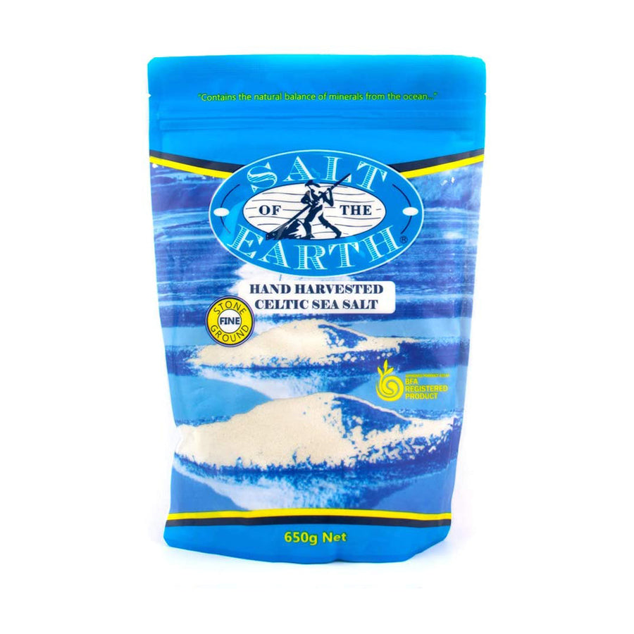 Salt of the Earth: Fine Ground Celtic Sea Salt (650g) – Misty Mountain ...